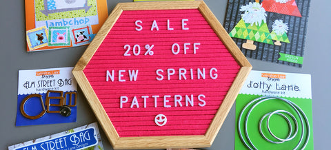 New Pattern Sale – Sassafras Lane Designs