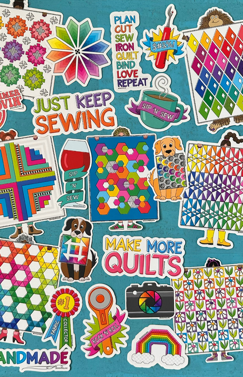 Handmade Sticker – Sassafras Lane Designs