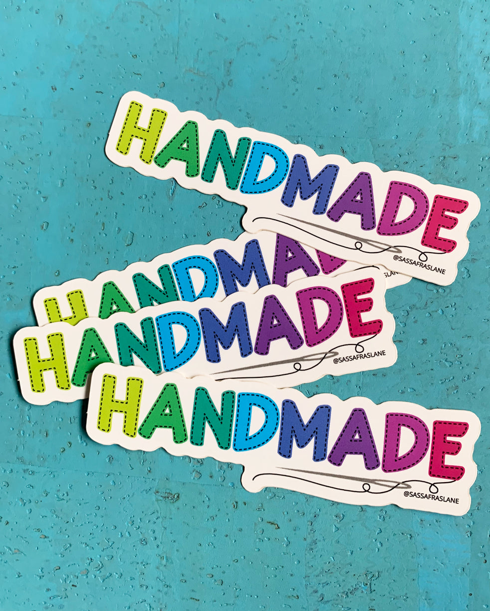 Handmade Sticker – Sassafras Lane Designs